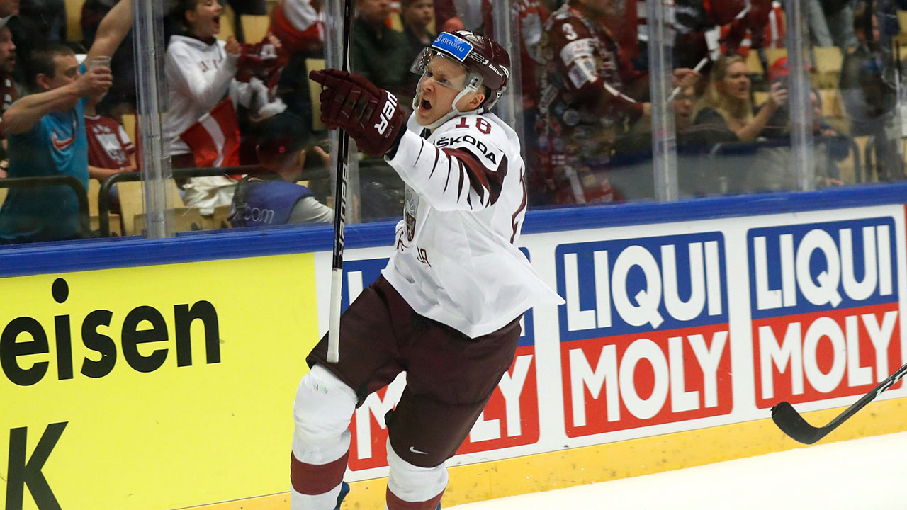 Panthers sign forward Rodrigo Abols to entry-level contract