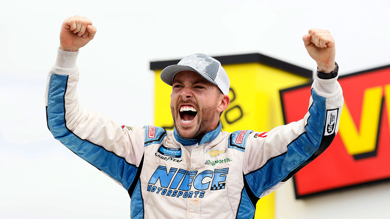 Chastain takes NASCAR Truck race at Iowa Speedway