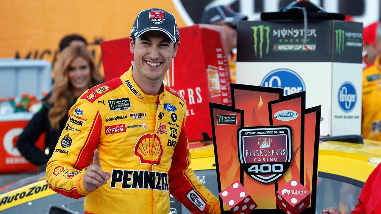 Logano wins second Cup Series race this season in overtime