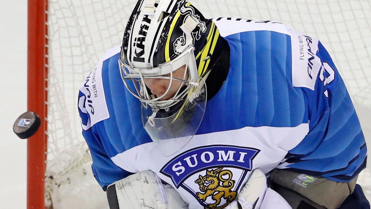 Blue Jackets sign goalie Vehvilainen to two-year, entry level contract