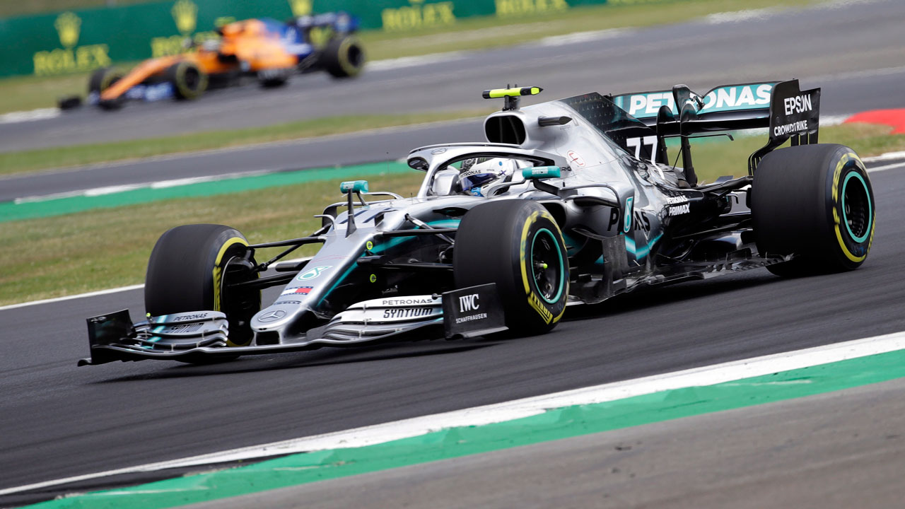 Mercedes 1-2 in British GP practice, Bottas edges Hamilton