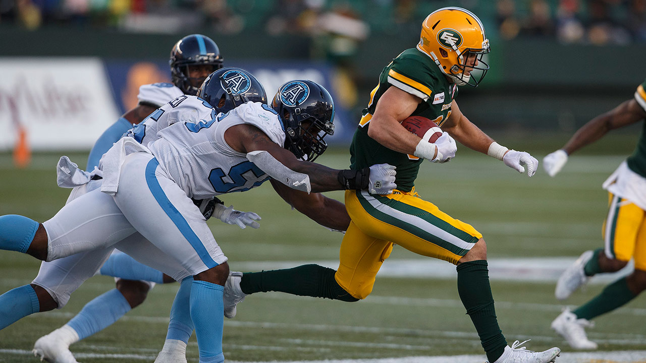 Cooper helps lead Eskimos in 26-0 victory over winless Argonauts
