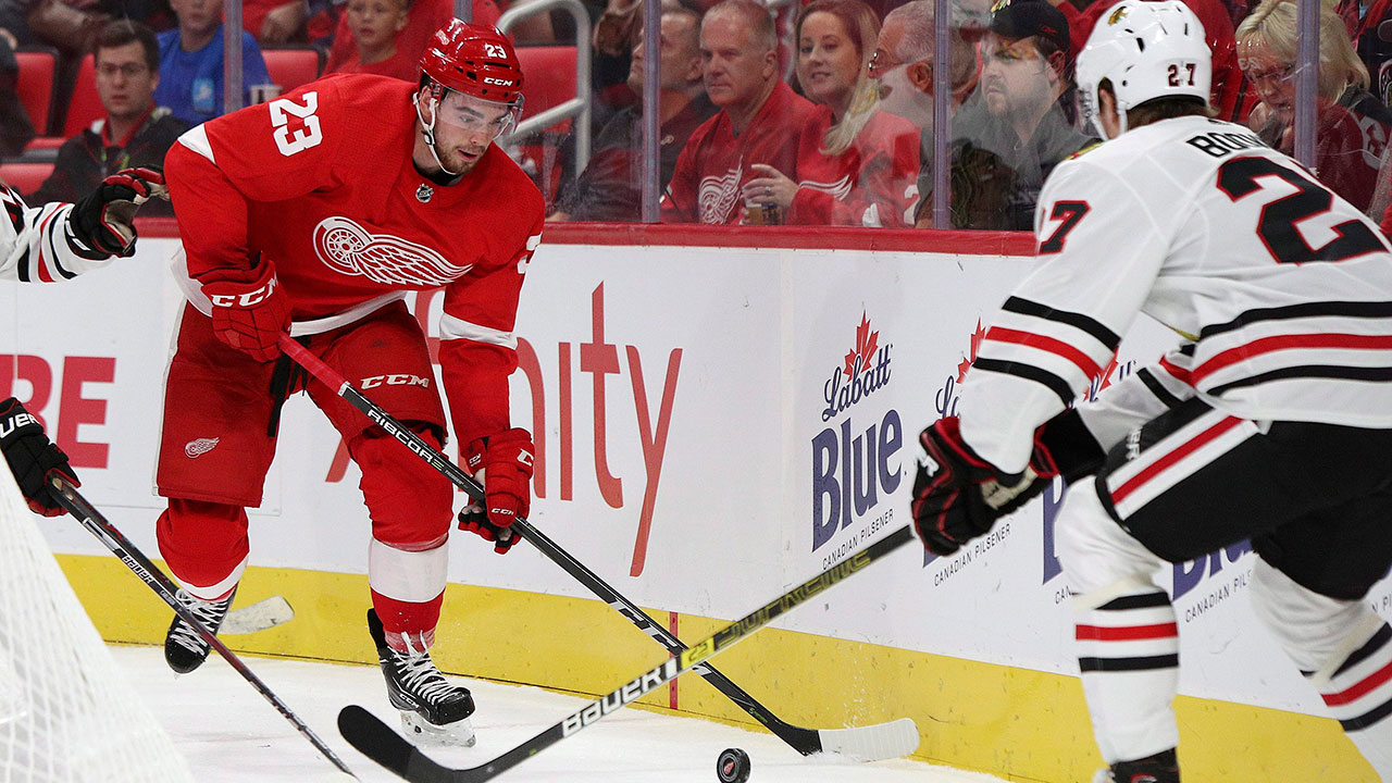 Red Wings re-sign Dominic Turgeon to one-year deal