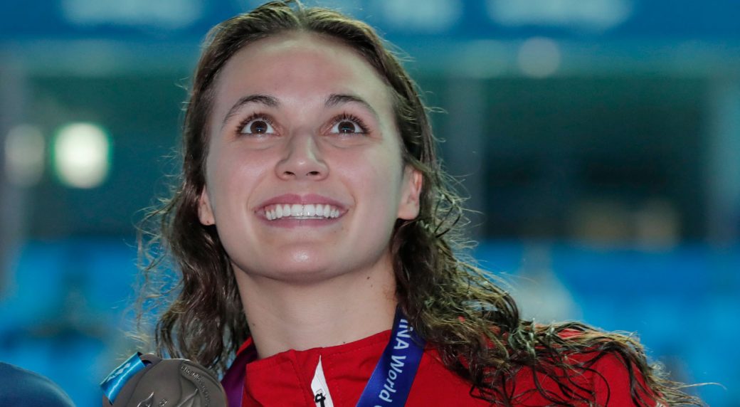 Canada's Kylie Masse captures bronze in 200 backstroke at worlds ...