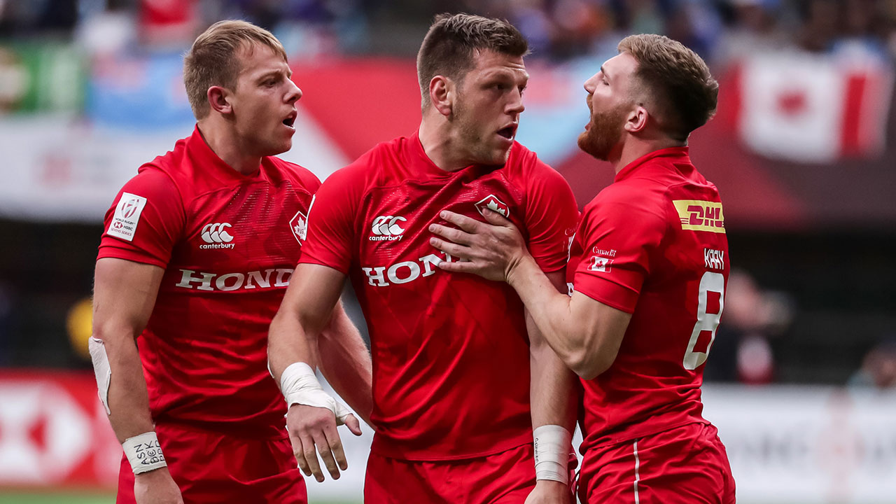 Canadian men one win away from Olympic rugby sevens qualification