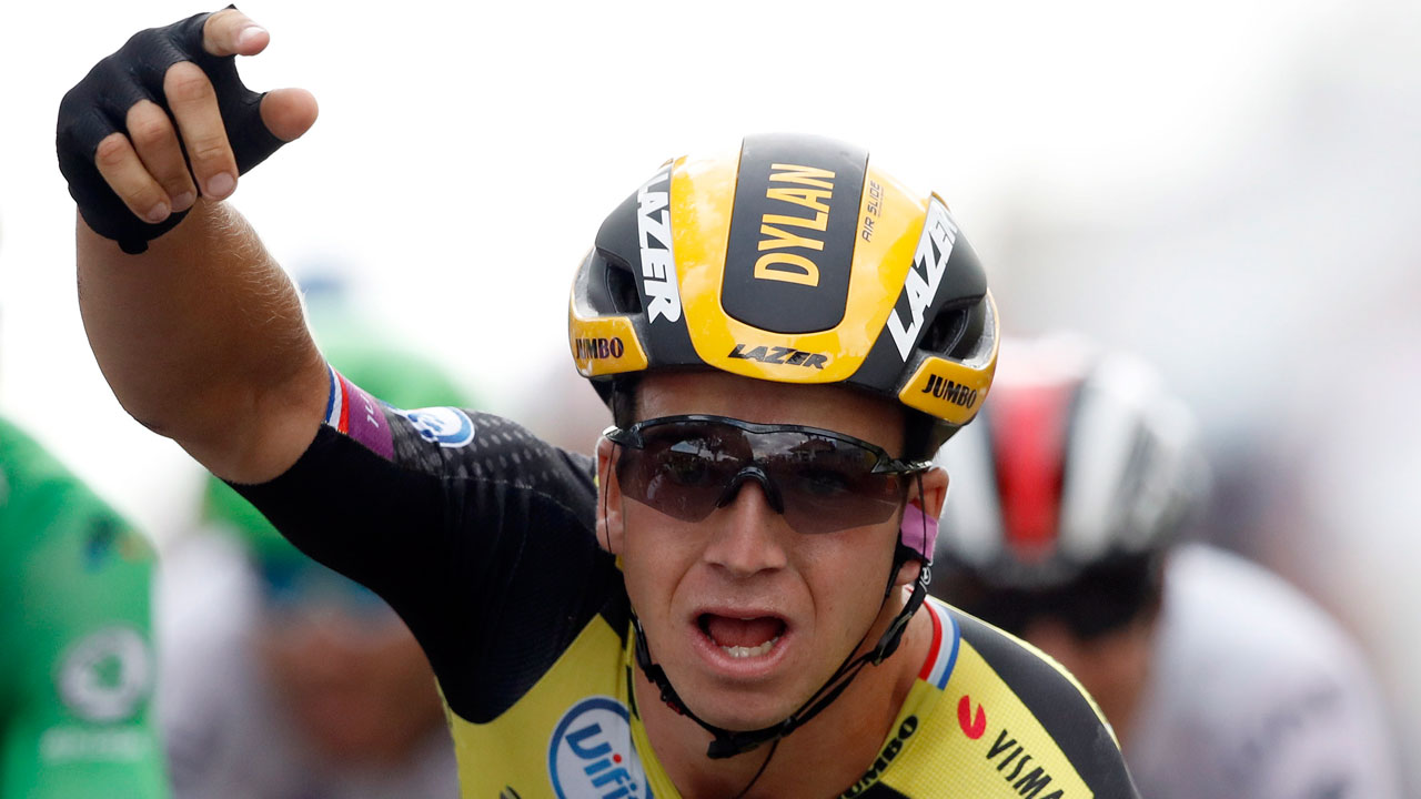 Tour de France: Groenewegen sprints to victory in Stage 7