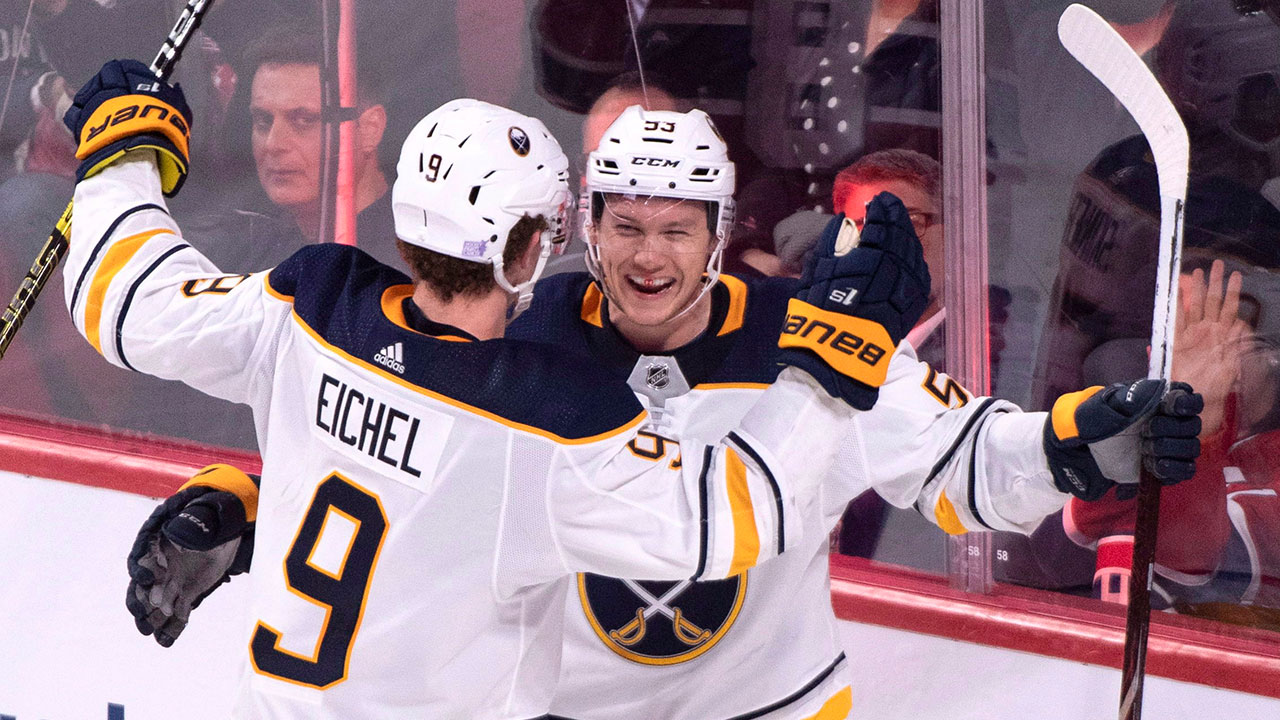 Sabres’ Skinner talks chemistry with Eichel, upcoming season