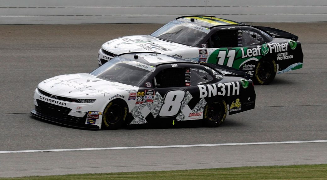Justin Haley wins rain-shortened Cup race at Daytona Speedway