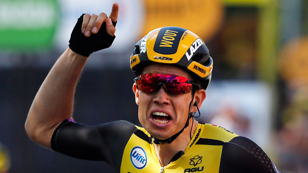 Wout Van Aert wins 10th stage of Tour, Pinot loses time