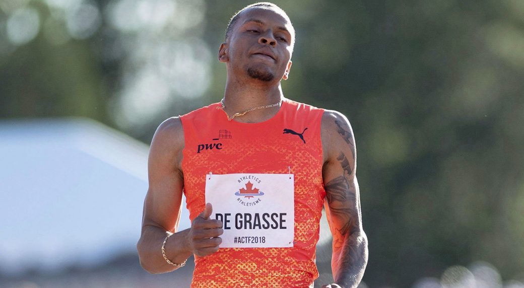 Canada's Andre De Grasse grabs 100 metre title at World Challenge meet ...