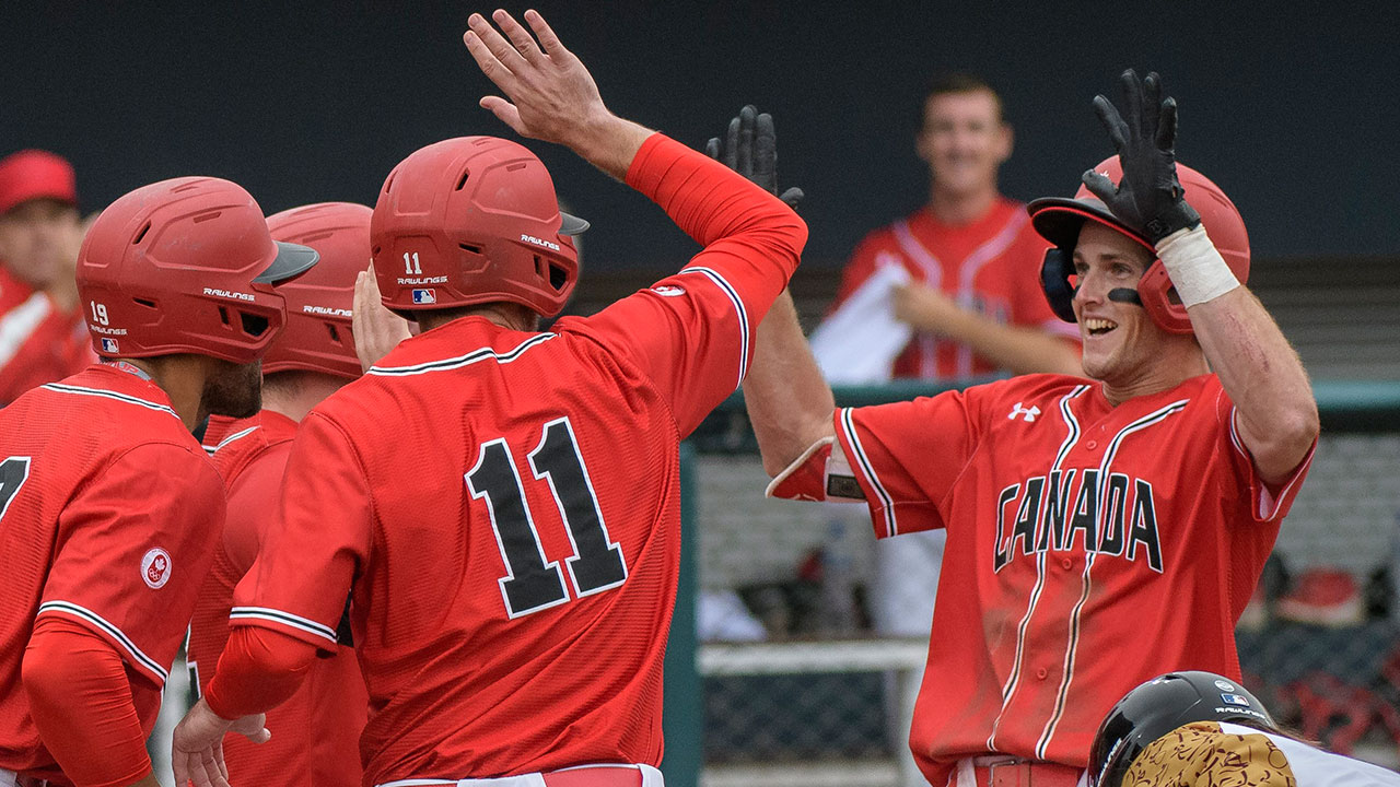 Darvill hits grand slam as Canadian baseball team beats Colombia