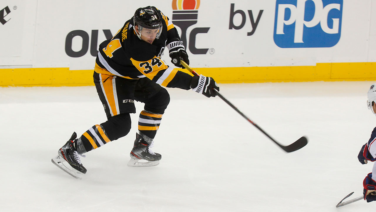 Penguins sign forward Nathan Legare to entry-level contract