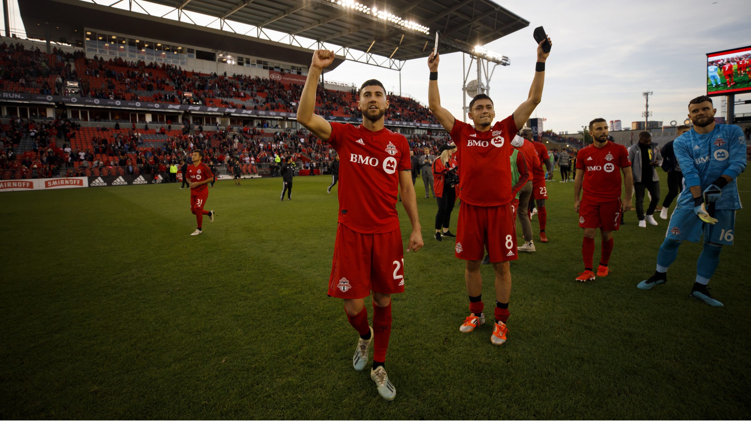 Toronto FC beats Columbus to earn home game in first round of playoffs
