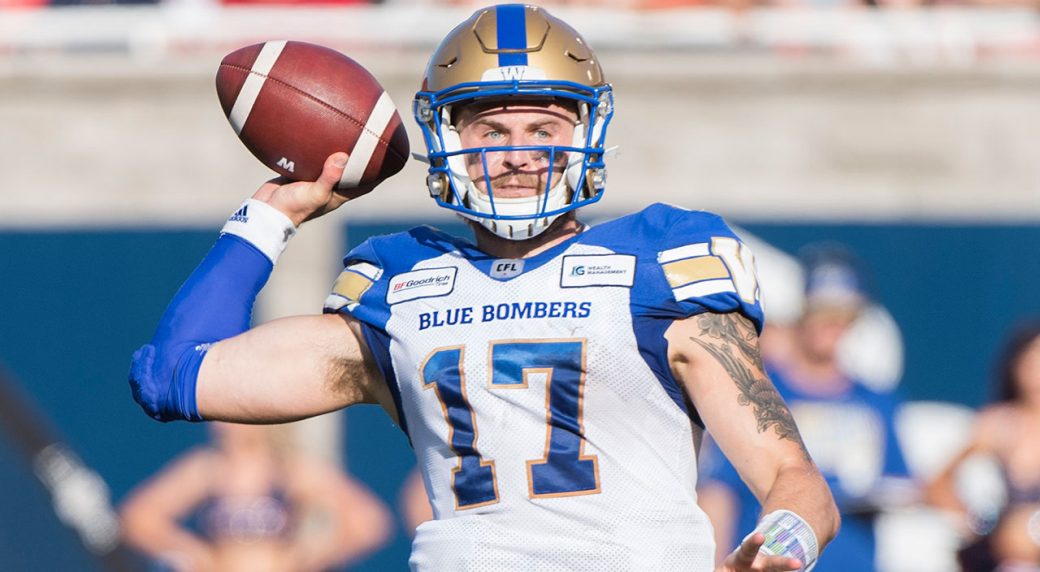 Cardinals sign former Blue Bombers quarterback Chris Streveler ...