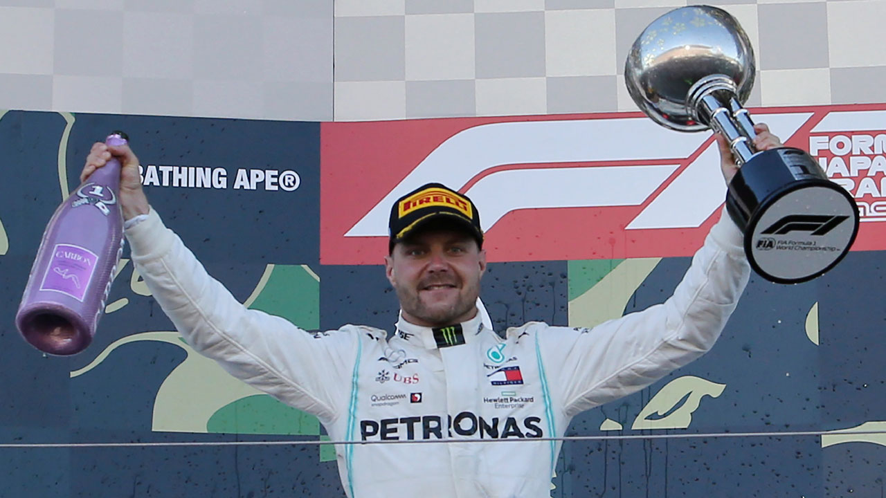 Mercedes driver Bottas wins Japanese Grand Prix