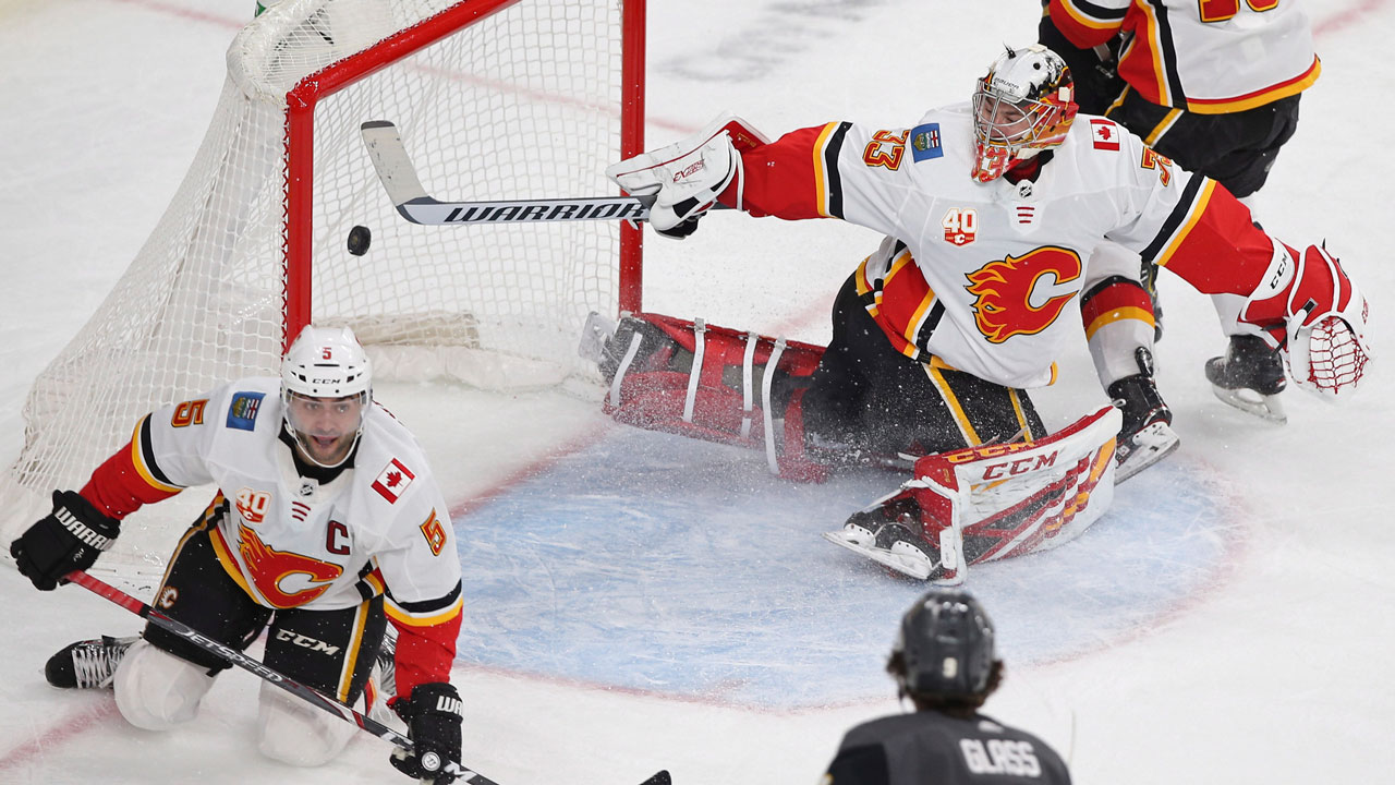 Flames stage Vegas-worthy disappearing act against Golden Knights