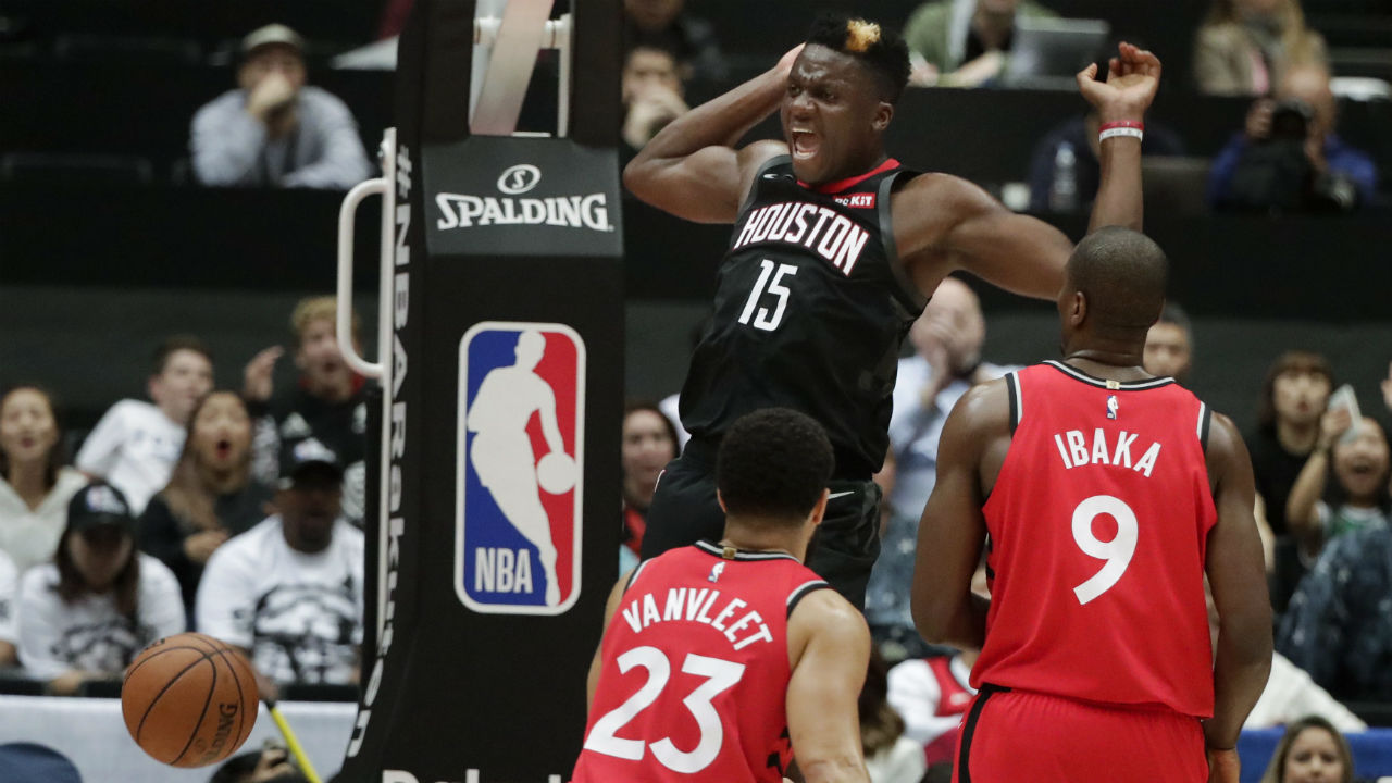 Westbrook, Harden lead Rockets past Raptors in Tokyo pre-season game