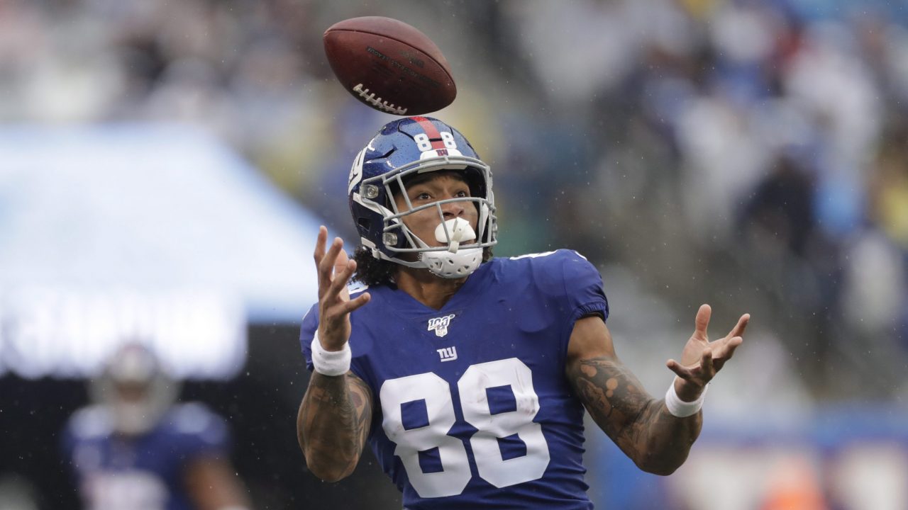 Giants’ Engram status for Jets game uncertain because of foot injury