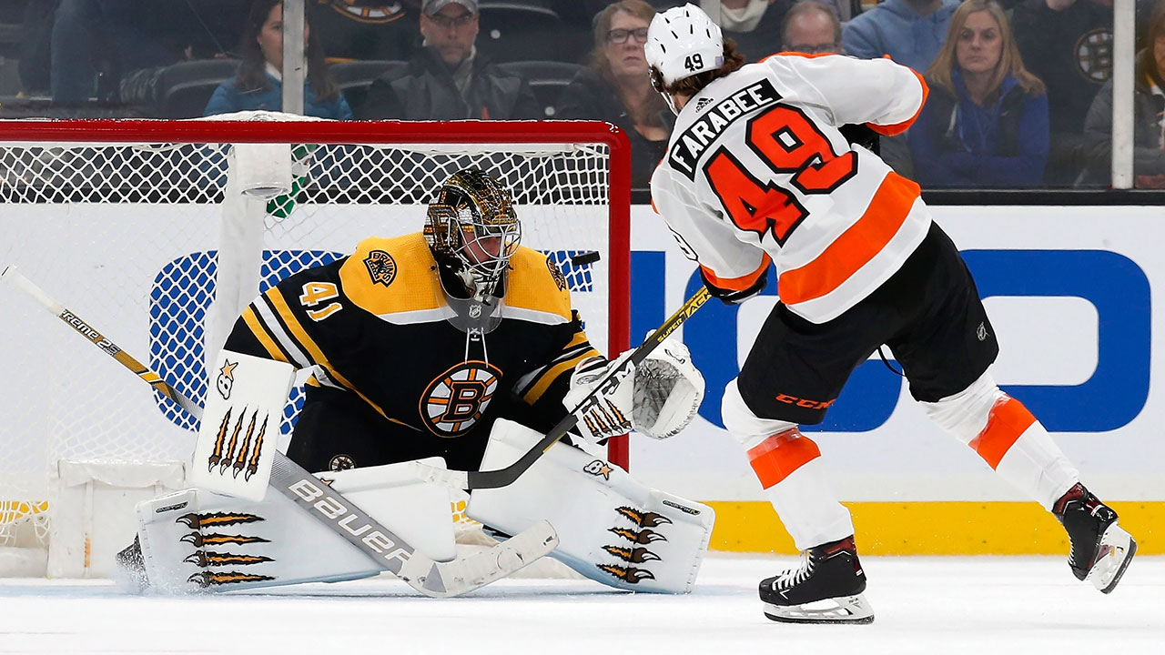 Farabee scores in shootout as Flyers edge Bruins
