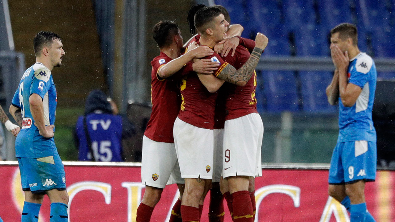 Discriminatory chants mar Roma’s win over Napoli in Serie A
