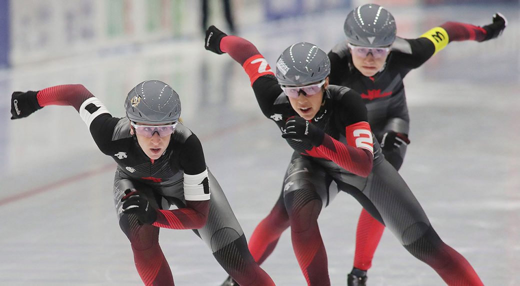 Canadian women win bronze in team pursuit at speedskating World Cup ...