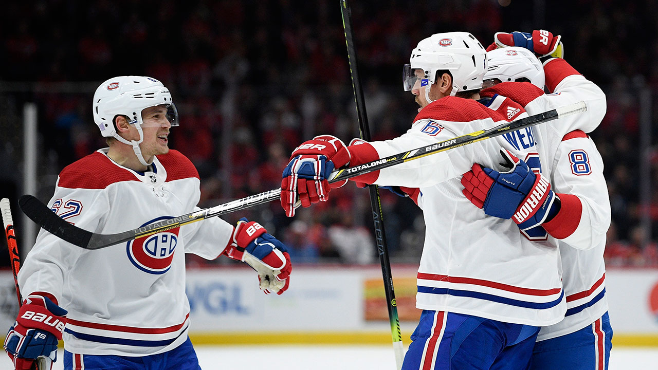 Shea Weber extends point streak to five games, Canadiens beat Capitals