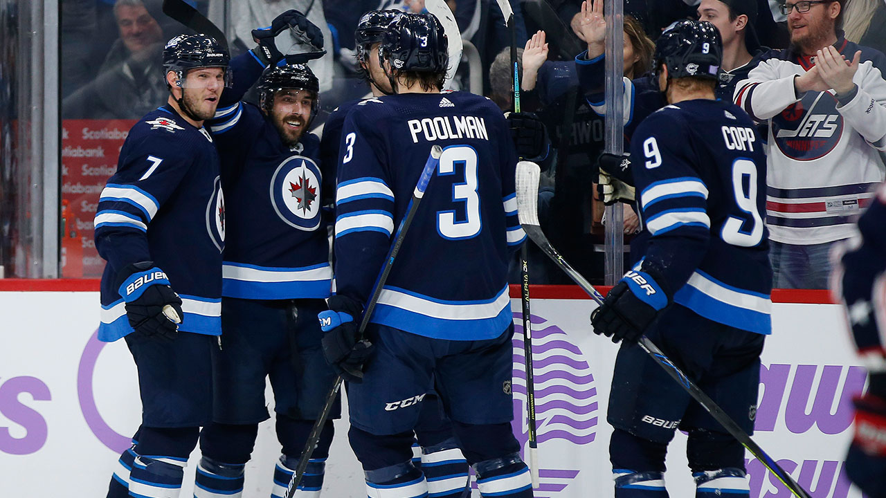 Andrew Copp’s late goal lifts Jets over Blue Jackets