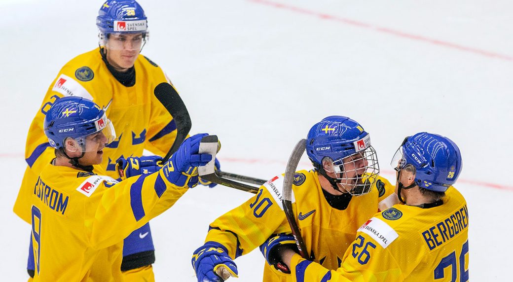 Sweden clinches first in group with win over Slovakia, but loses Sandin ...