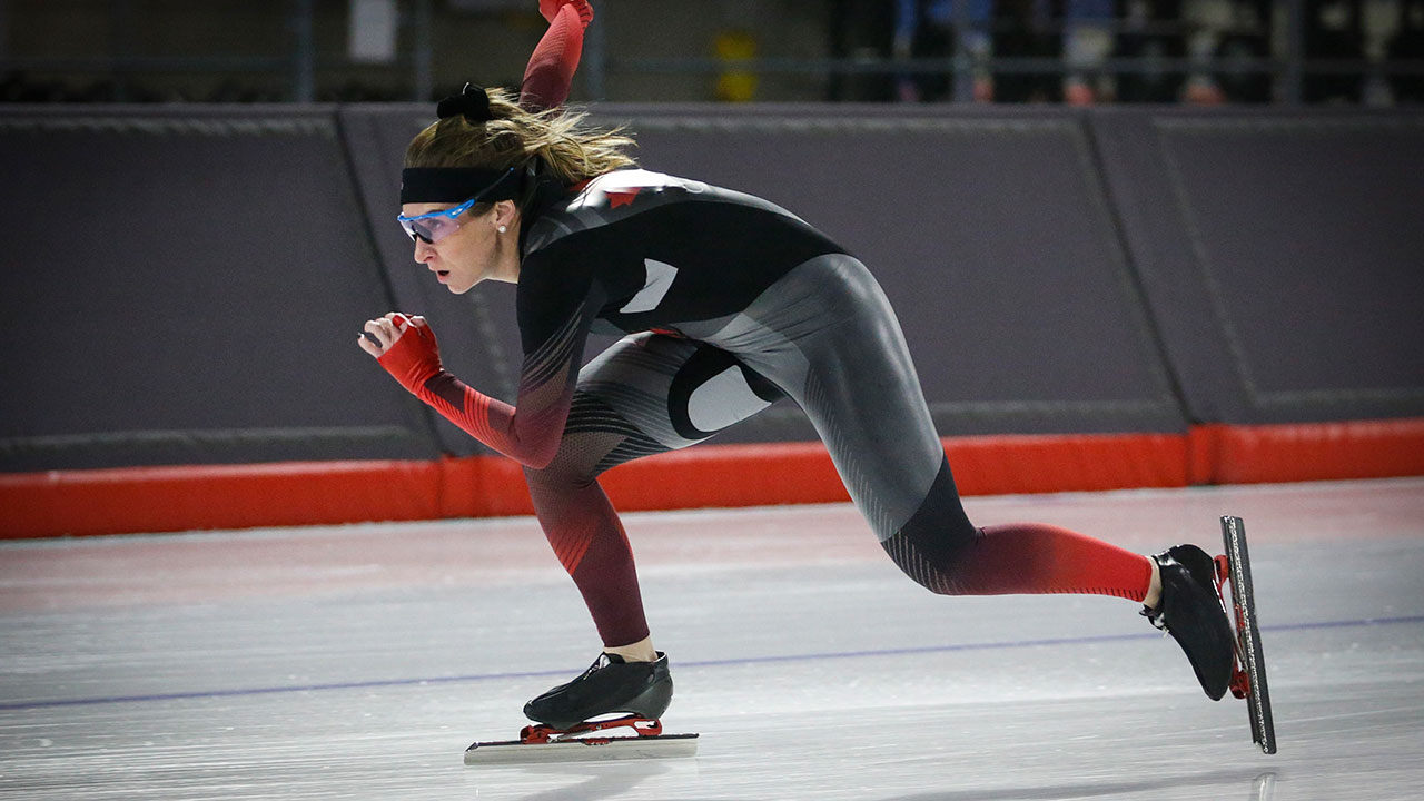 Canadian Ivanie Blondin back on track after Olympic disappointment