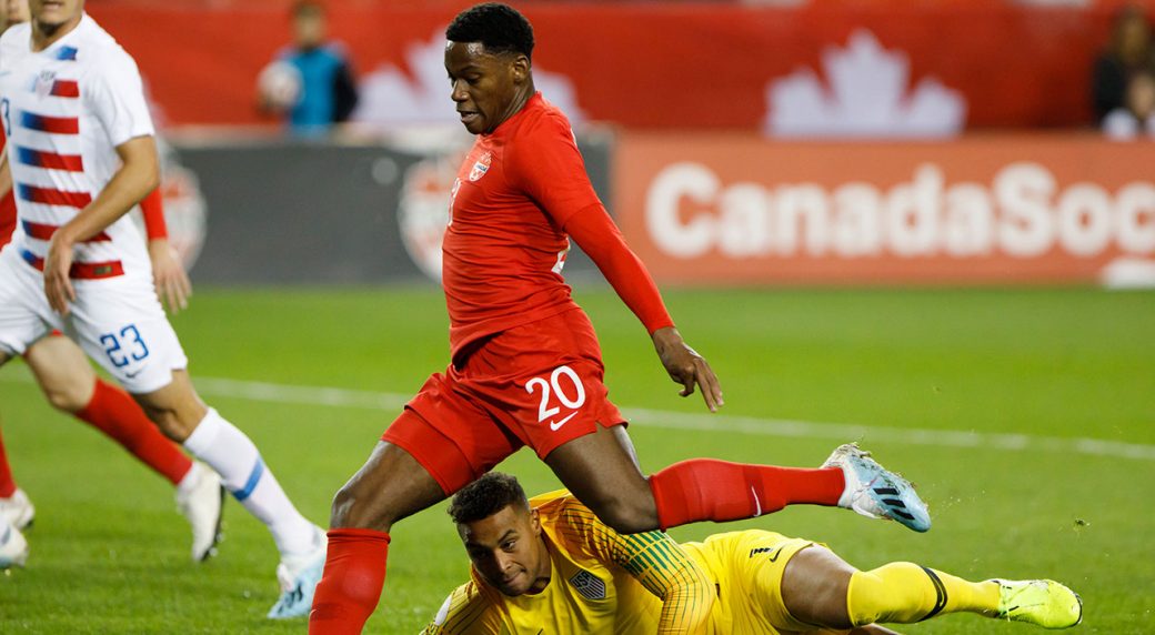 Jonathan David named male Canadian soccer player of the year - Sportsnet.ca