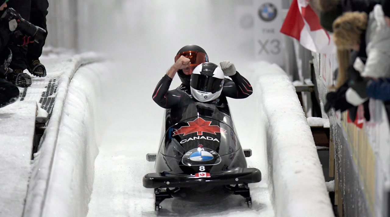 Canadians Kripps, Stones take bronze in two-man bobsled at World Cup