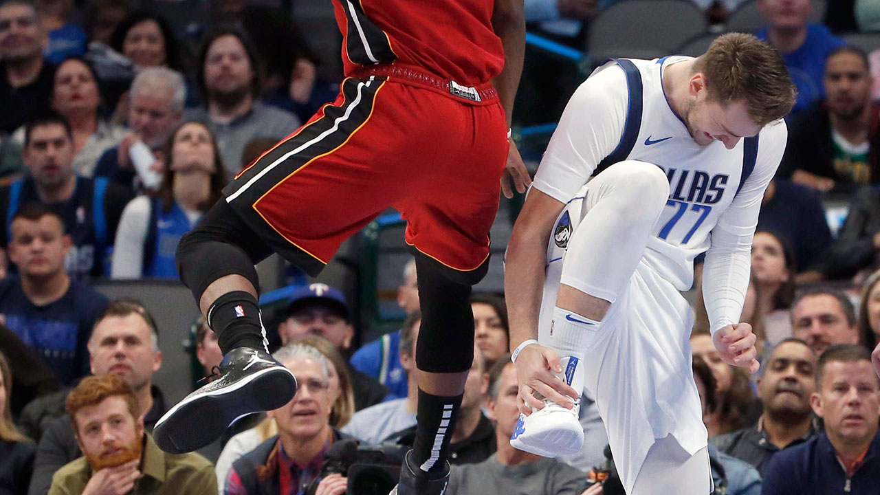 Luka Doncic expected to miss a couple of weeks with sprained ankle