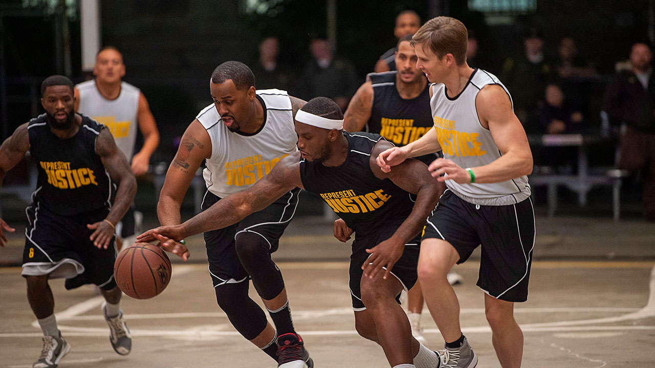 NBA hosts prison pickup games in social justice effort