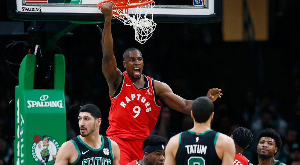 Raptors' Serge Ibaka builds home gym during self-quarantine - Sportsnet.ca
