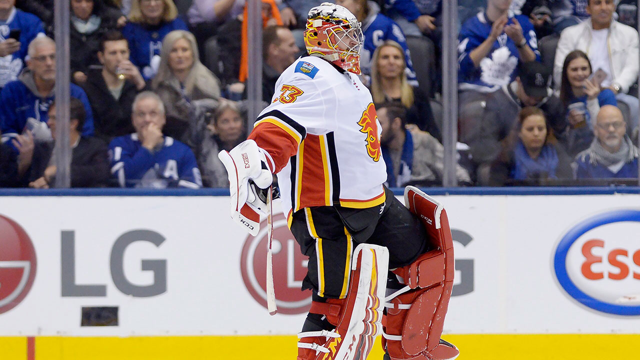 Flames’ David Rittich puts on all-star worthy show against Maple Leafs