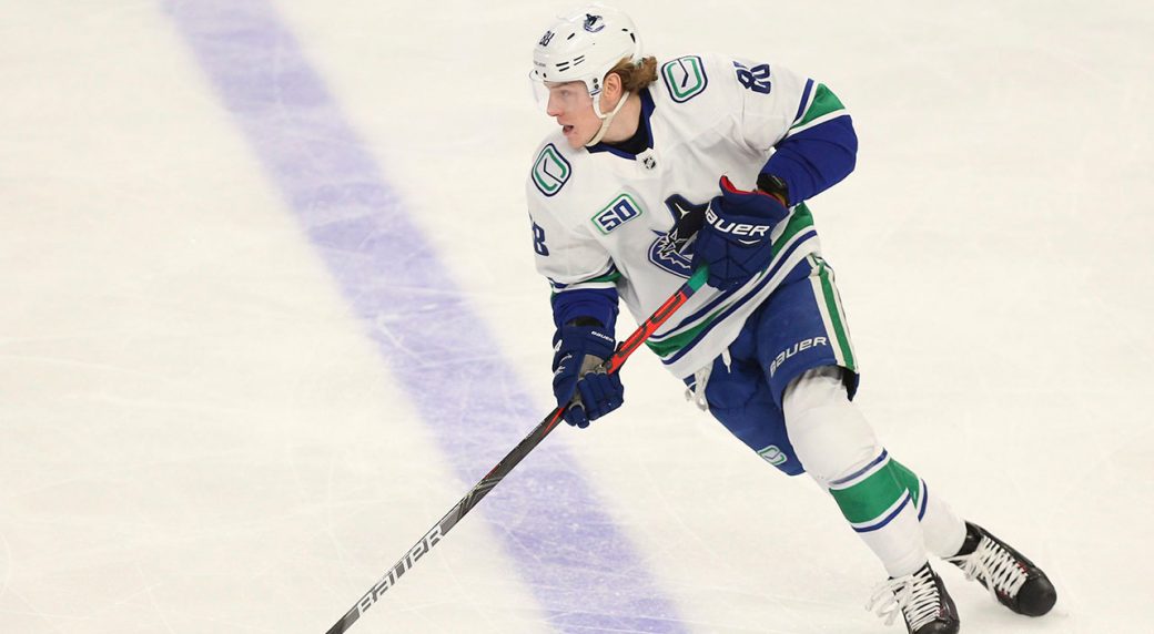 Canucks' Adam Gaudette excited for long-awaited Boston homecoming ...
