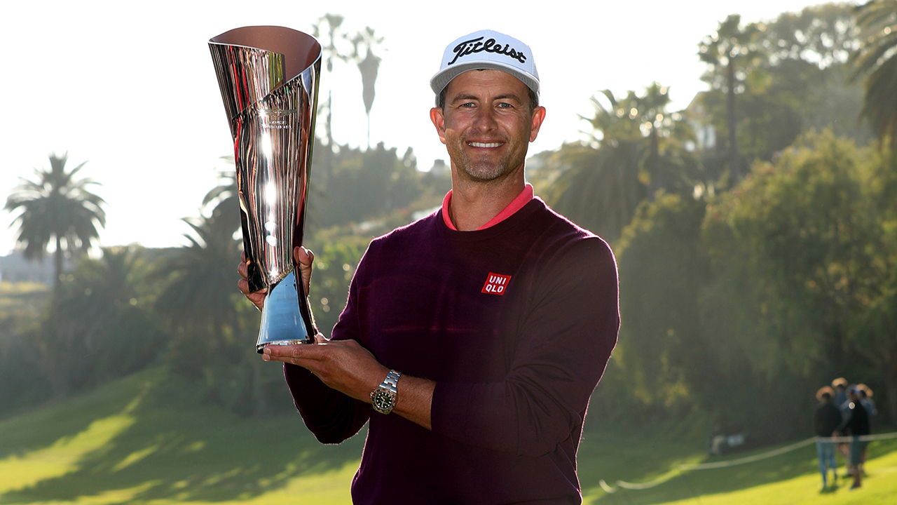 Adam Scott wins at Riviera, and this time it counts