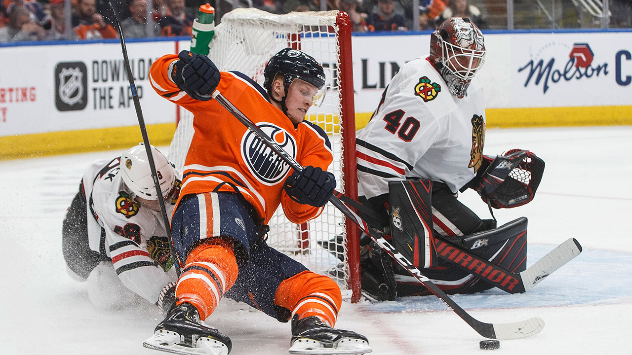 Oilers assign Evan Bouchard, Colby Cave to AHL Bakersfield