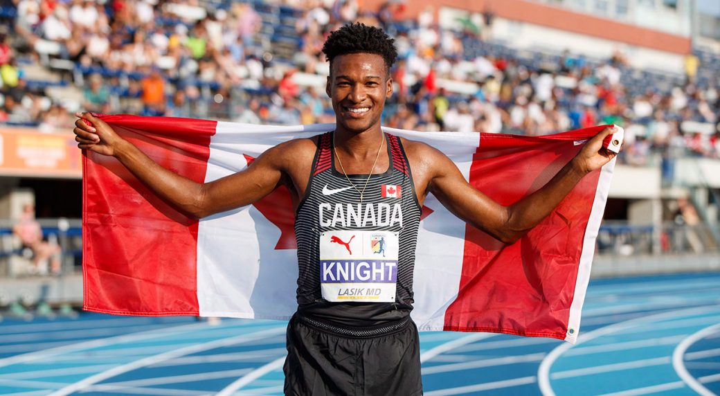 Toronto's Justyn Knight sets Canadian indoor record in men's 1,500 ...