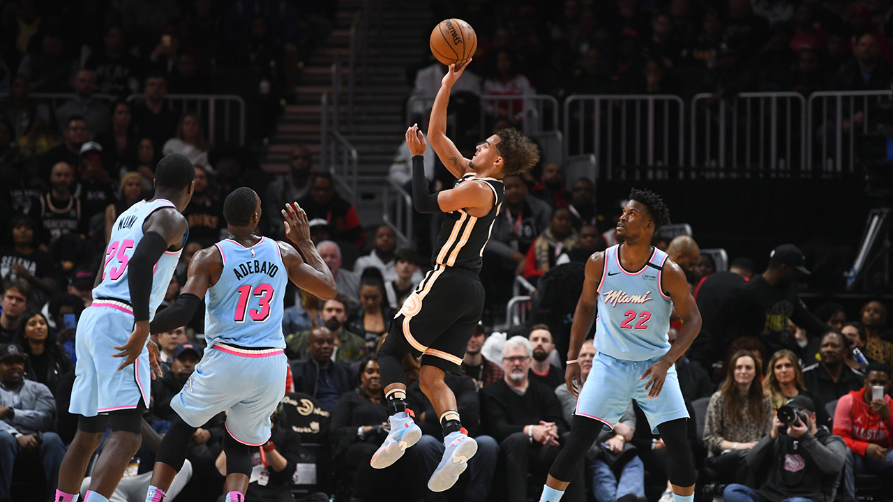 Young’s career-high 50 points lead Hawks past Heat