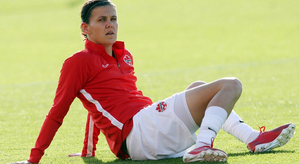 Canada's Christine Sinclair says she is healthy, ready to play again