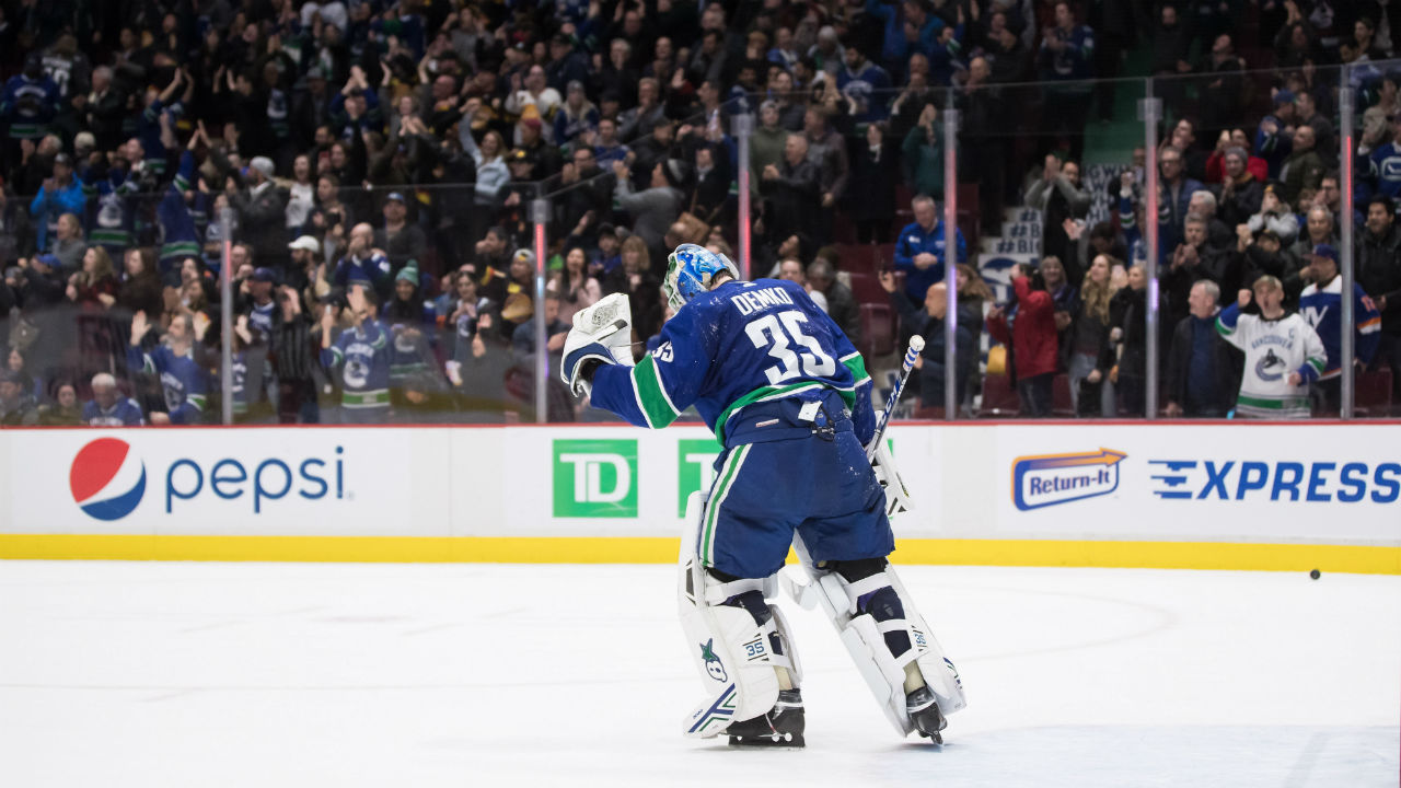 Thatcher Demko’s brilliance helps Canucks squeeze back into playoff spot