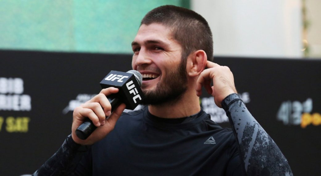 UFC confirms Khabib title fight will happen in April, no word on ...