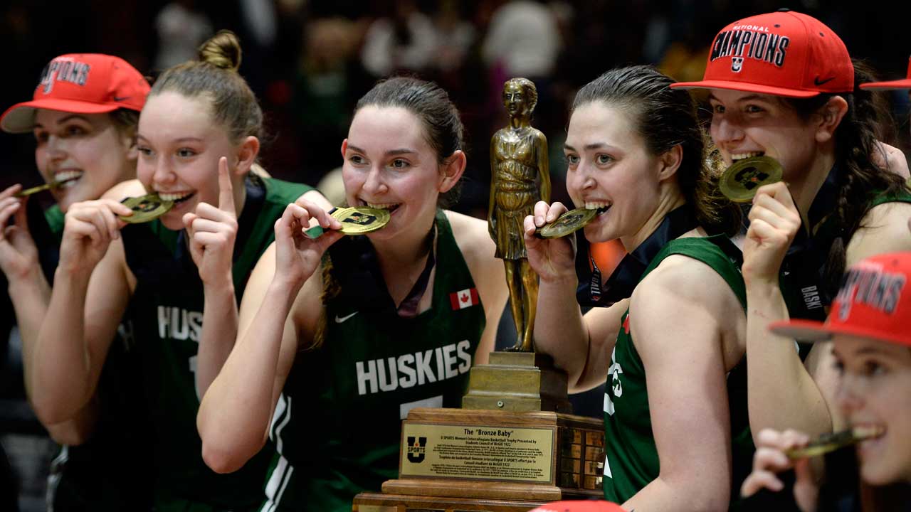 Saskatchewan Huskies defeat Brock Badgers for U Sports basketball title