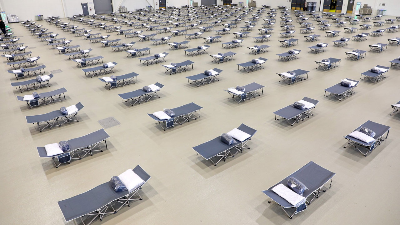 Hamilton’s FirstOntario Centre opens homeless shelter during COVID-19 ...