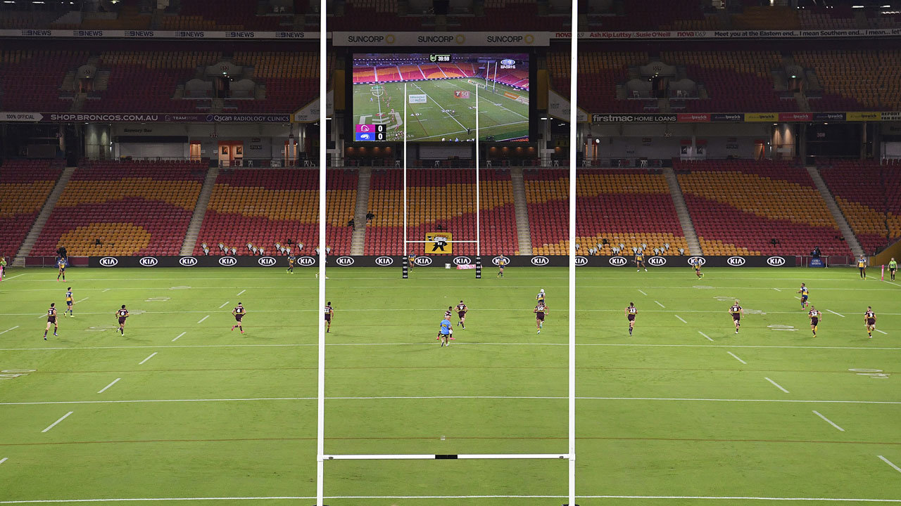 National Rugby League back after two-month break