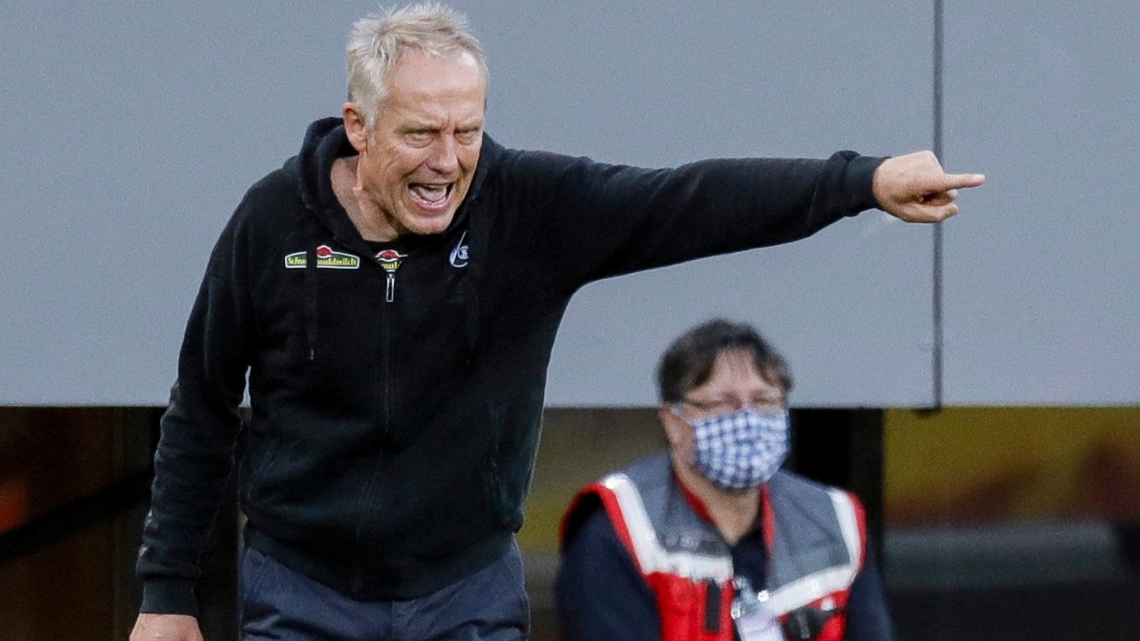 Streich, longest-serving coach in Bundesliga, staying on at Freiburg