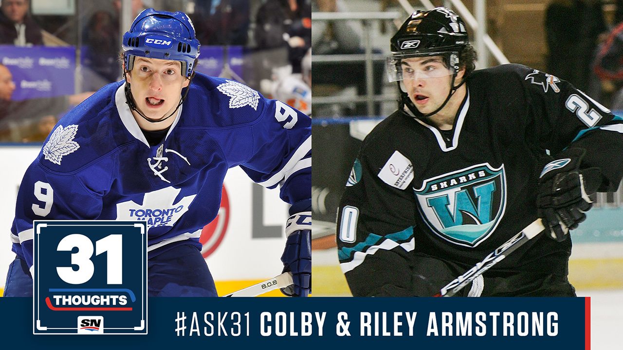 #Ask31 with former NHLers Colby and Riley Armstrong
