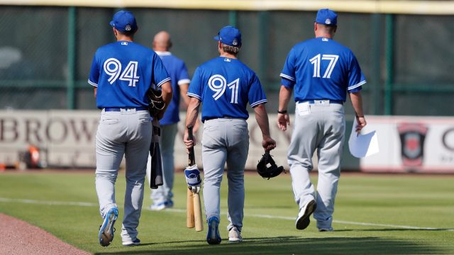 Blue Jays gather in Dunedin while awaiting approval for Toronto camp ...