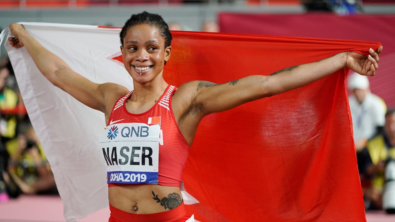 Naser was under investigation when she won world 400 gold
